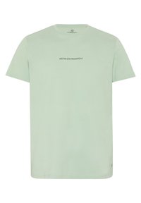 Detto Fatto UNISEX MIT QR-CODE - T-Shirt print - silt green/mint ...