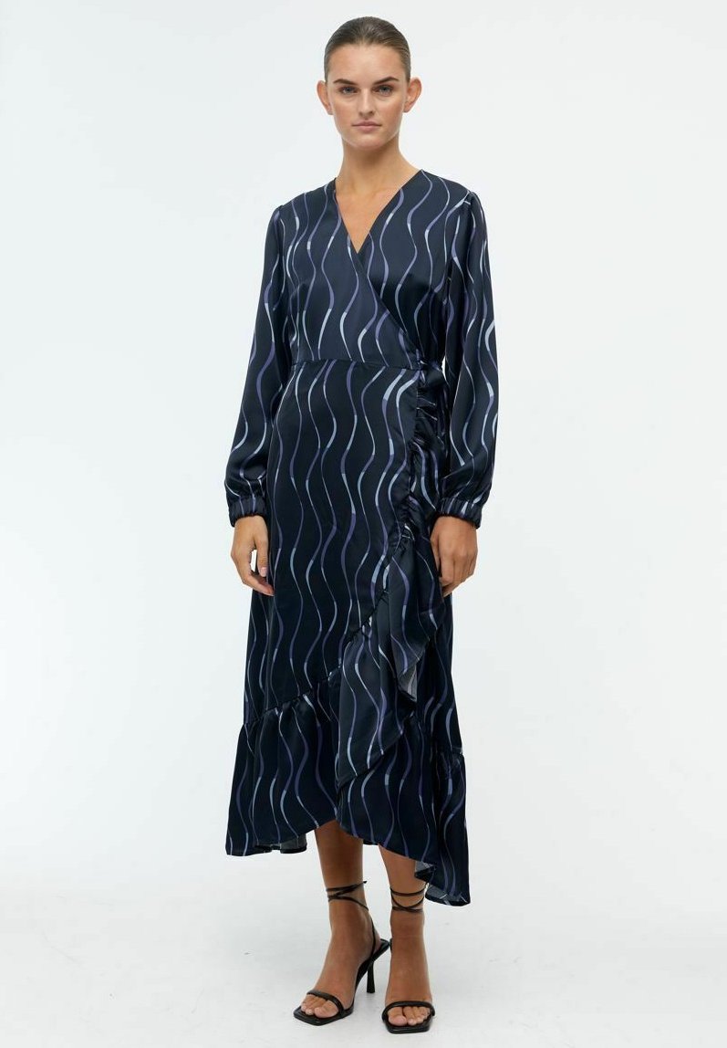 Object WICKEL PRINT - Vestido informal - dress blues/azul marino ...