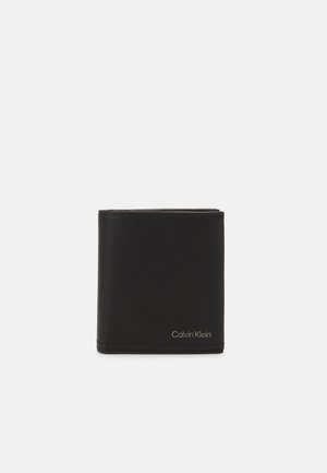 Calvin Klein DIAGONAL BIFOLD COIN UNISEX - Geldbörse - black/schwarz ...