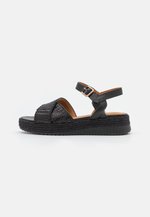 Geox EOLIE - Plateausandalette - black/schwarz - Zalando.at