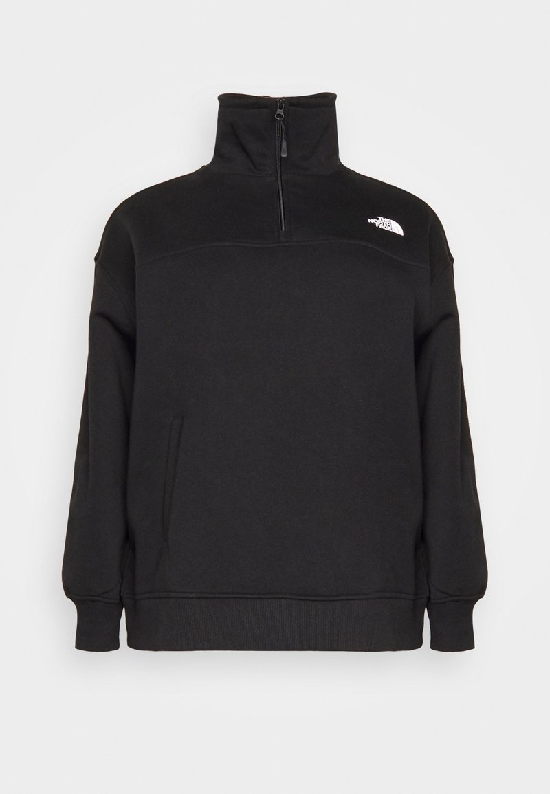 The North Face PLUS ESSENTIAL CREW - Sweatshirt - black - Zalando.co.uk