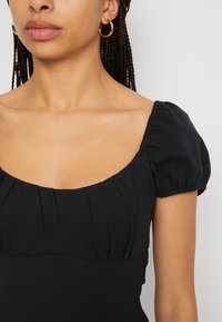 Hollister Co. RUCHED BUST - T-Shirt print - casual black/schwarz ...