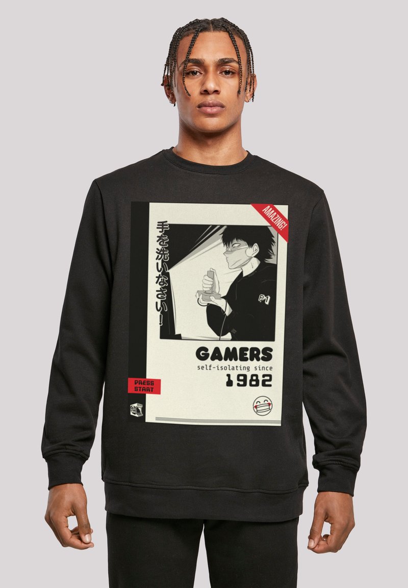 F4NT4STIC RETRO GAMING SELF-ISOLATING SINCE 1982 - Sweater - black ...