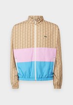 Lacoste MONOGRAM TRACKSUIT - Nyári dzseki - croissant/gelato/bézs ...