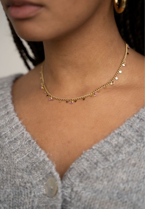 My Jewellery LINK CHAIN WITH PEARL - Ketting - gold-coloured ...