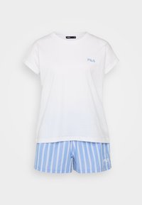 Fila WOMAN TOP AND SHORTS - Pyjama - white/wit - Zalando.be