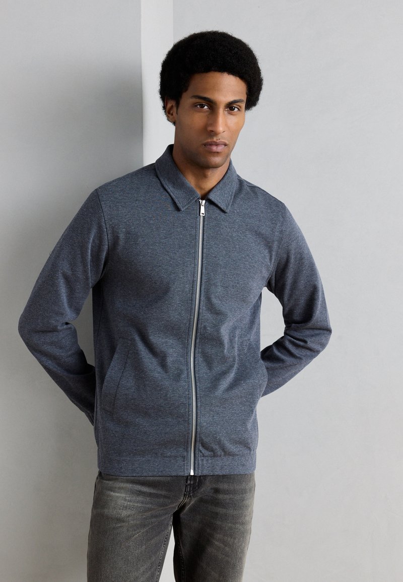 Lindbergh SUPERFLEX ZIP-THROUGH - Summer jacket - blue mix/blue - Zalando