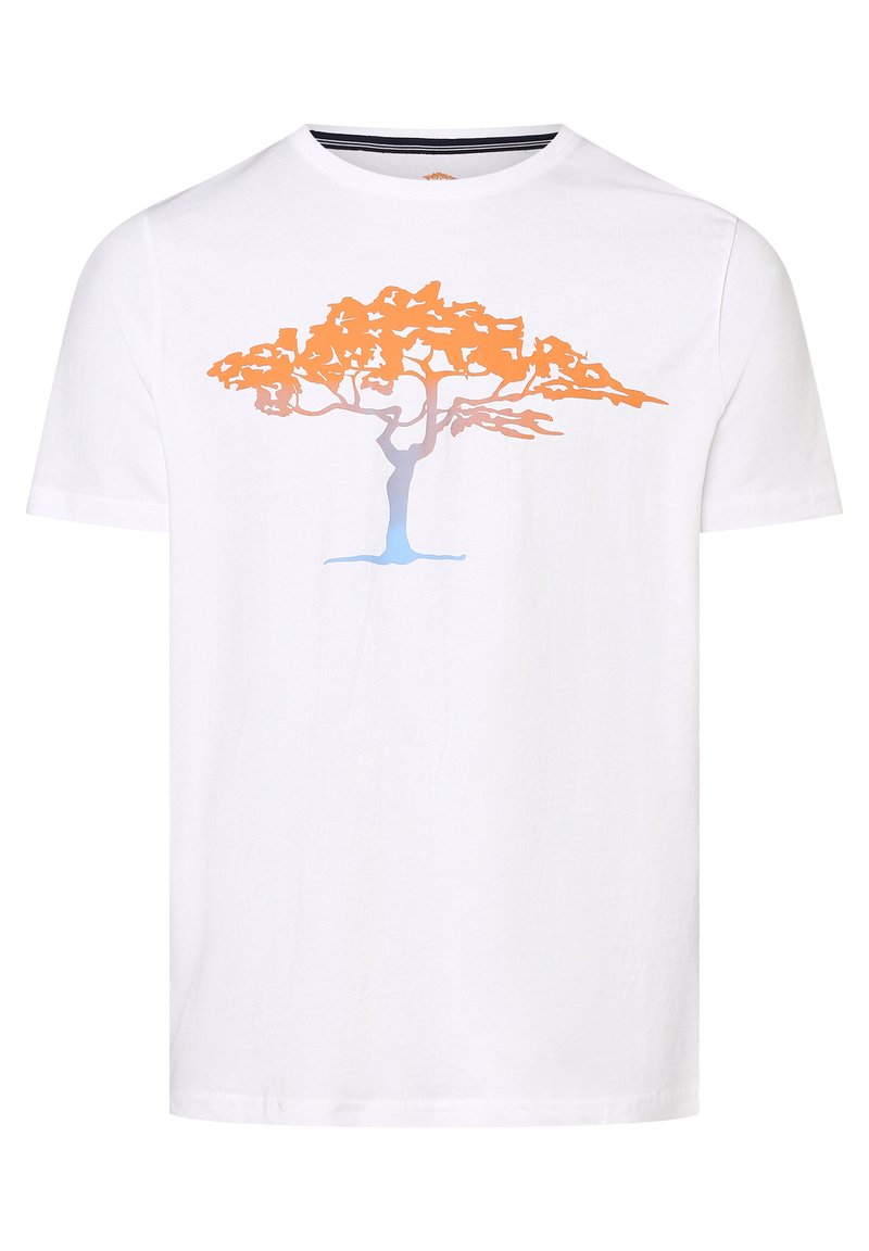 Fynch-Hatton T-Shirt print - weiß - Zalando.de