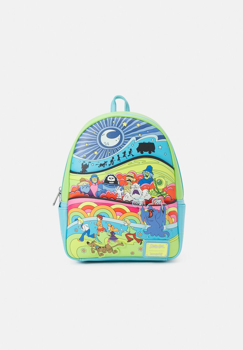 Loungefly SCOOBY DOO PSYCHEDELIC MONSTER CHASE GITD MINI BACKPACK ...