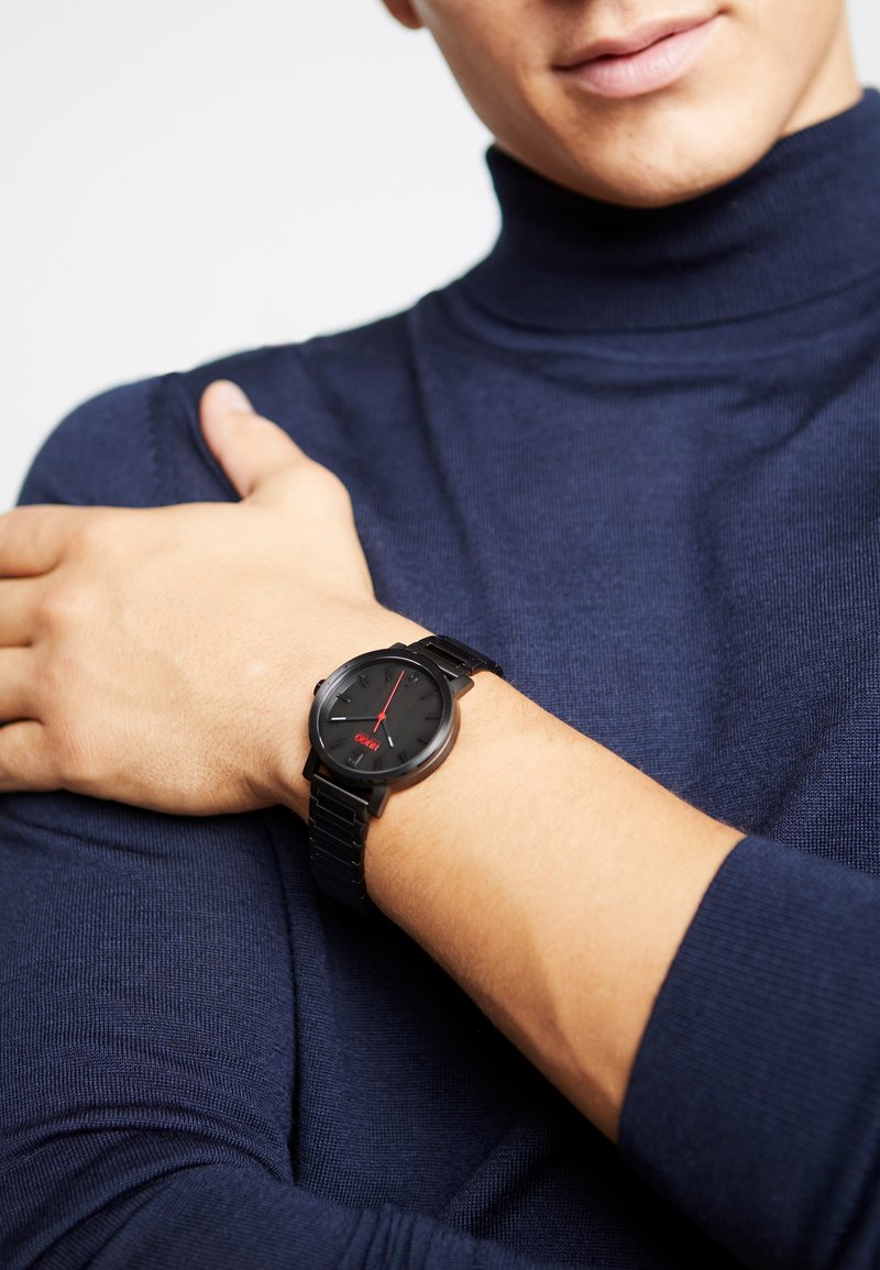 HUGO RASE - Reloj - black/negro - Zalando.es