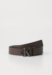 Calvin Klein HARDWARE SEASONAL - Cinturón - dark brown/marrón oscuro ...