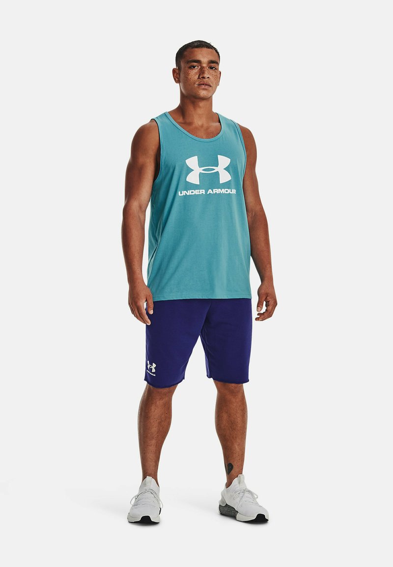 Under Armour SPORTSTYLE LOGO - Top - glacier blue/blå - Zalando.dk