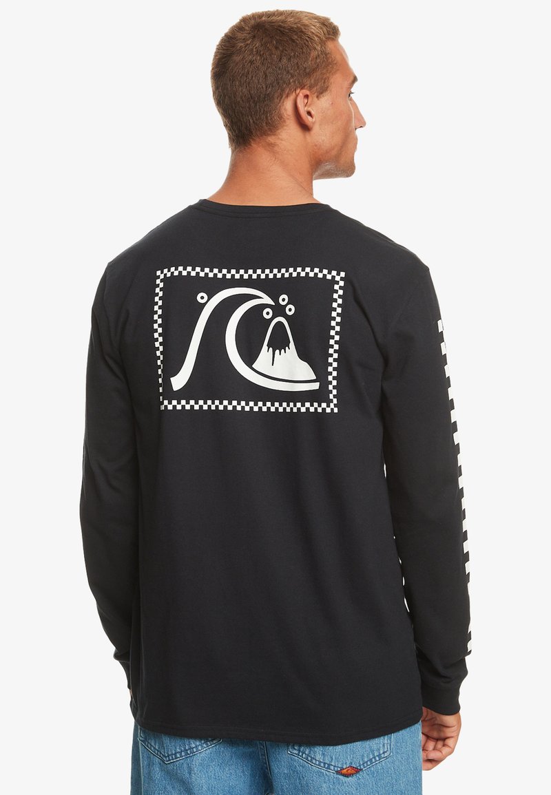 Quiksilver THE ORIGINAL - Long sleeved top - black - Zalando.co.uk