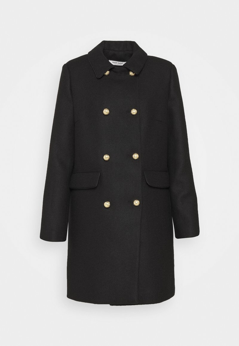NAF NAF Klasyczny płaszcz/czarny - (Pre-owned) - Zalando.pl