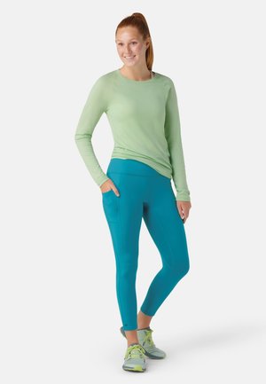 Smartwool CLASSIC ALL SEASON - Tights - twilight blue/hellblau - Zalando.de