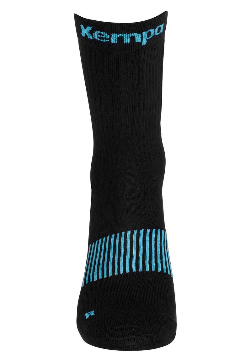 Kempa LOGO CLASSIC - Sportsocken - schwarz aqua/schwarz - Zalando.de
