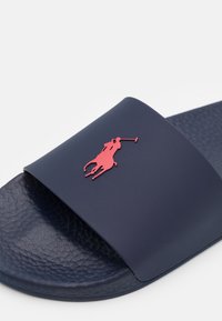 Polo Ralph Lauren UNISEX - Pool slides - navy/red/dark blue - Zalando.co.uk