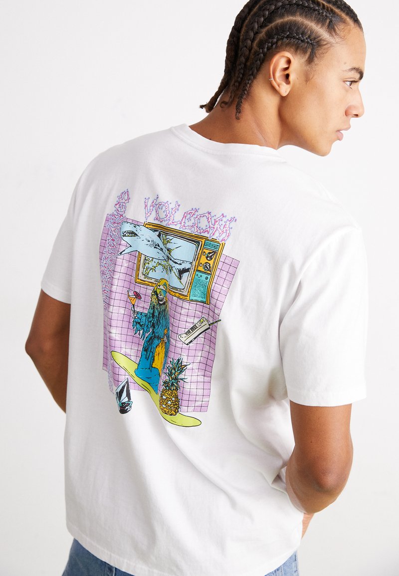 Volcom T-Shirt print - white/weiß - Zalando.ch