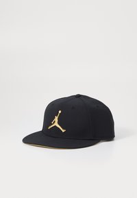 Jordan PRO JUMPMAN - Caps - black/metallic gold/sort - Zalando.dk