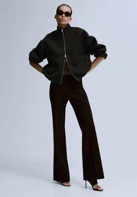 Mango Bomber Jacket - black - Zalando