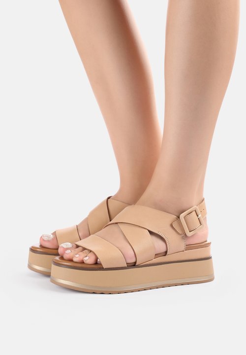 Inuovo Keilsandalette Coconut Ccn Hellbraun Zalando Ch
