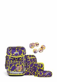 Ergobag LUMI-EDITION CUBO-SET 5-TEILIG - Backpack - subärkraft/paars ...