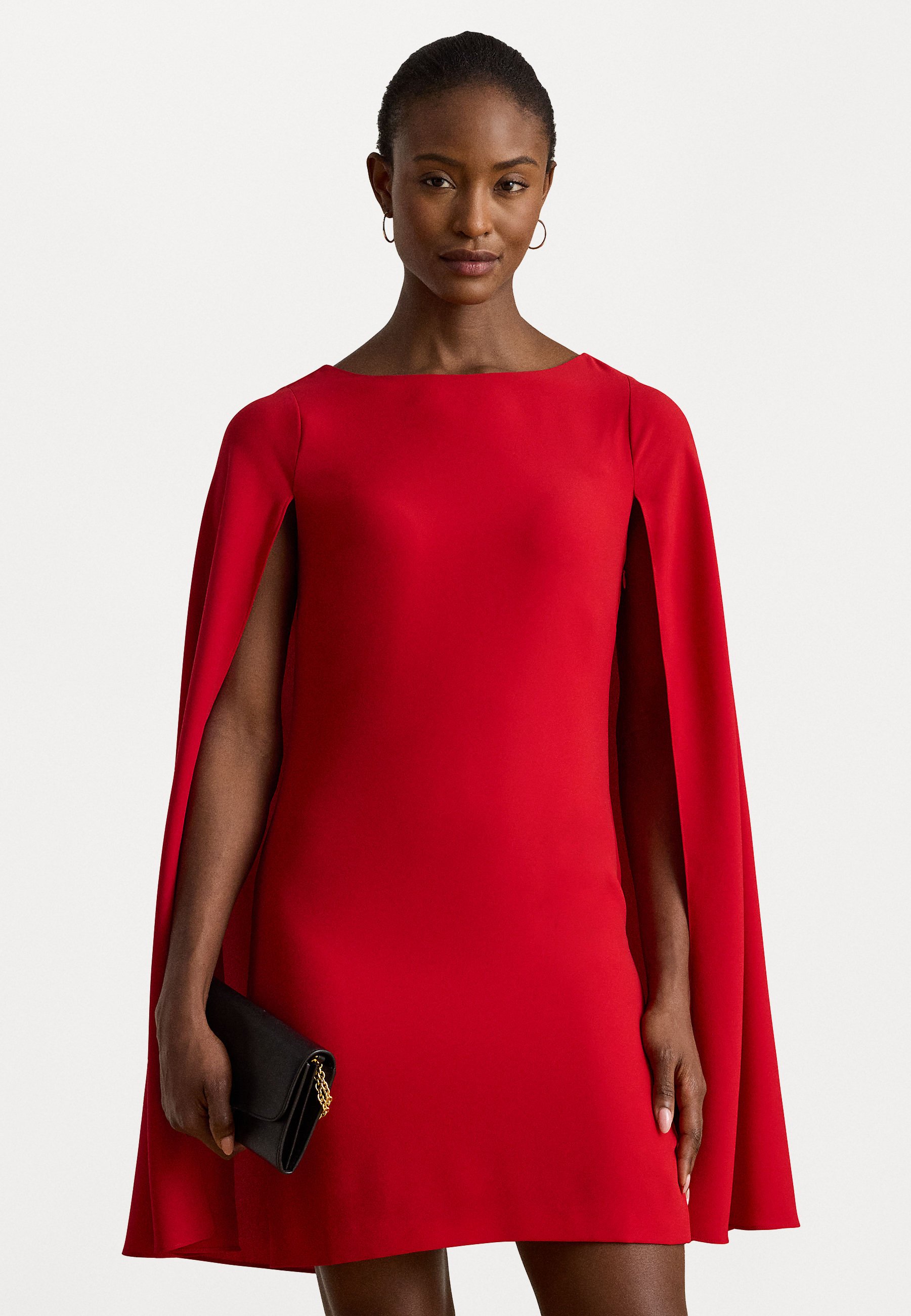 Cocktail Robe Avec Cape Courte Lauren Ralph Lauren CAPE GEORGETTE