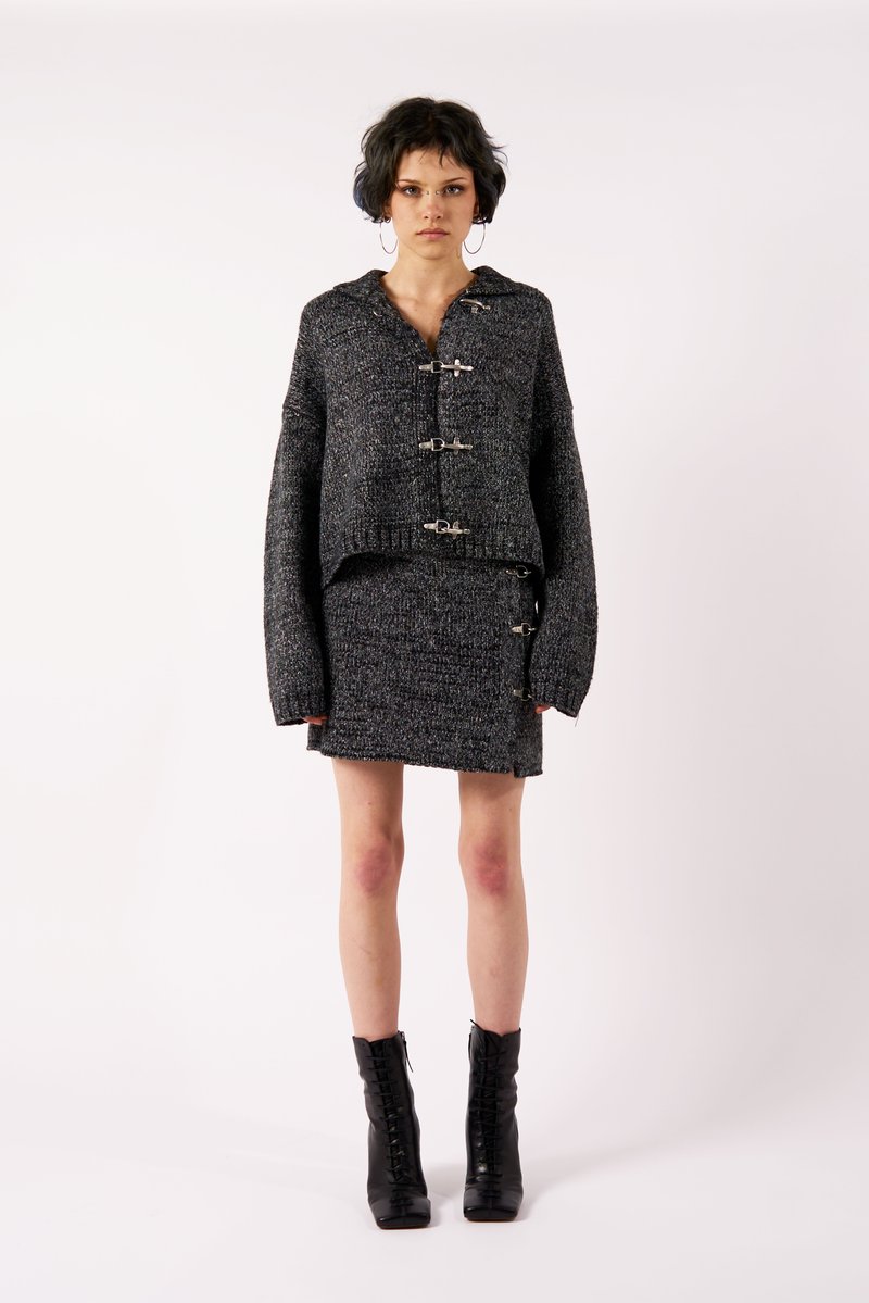 The Ragged Priest GRANITE CARDI - Strickjacke - grey marl/grau - Zalando
