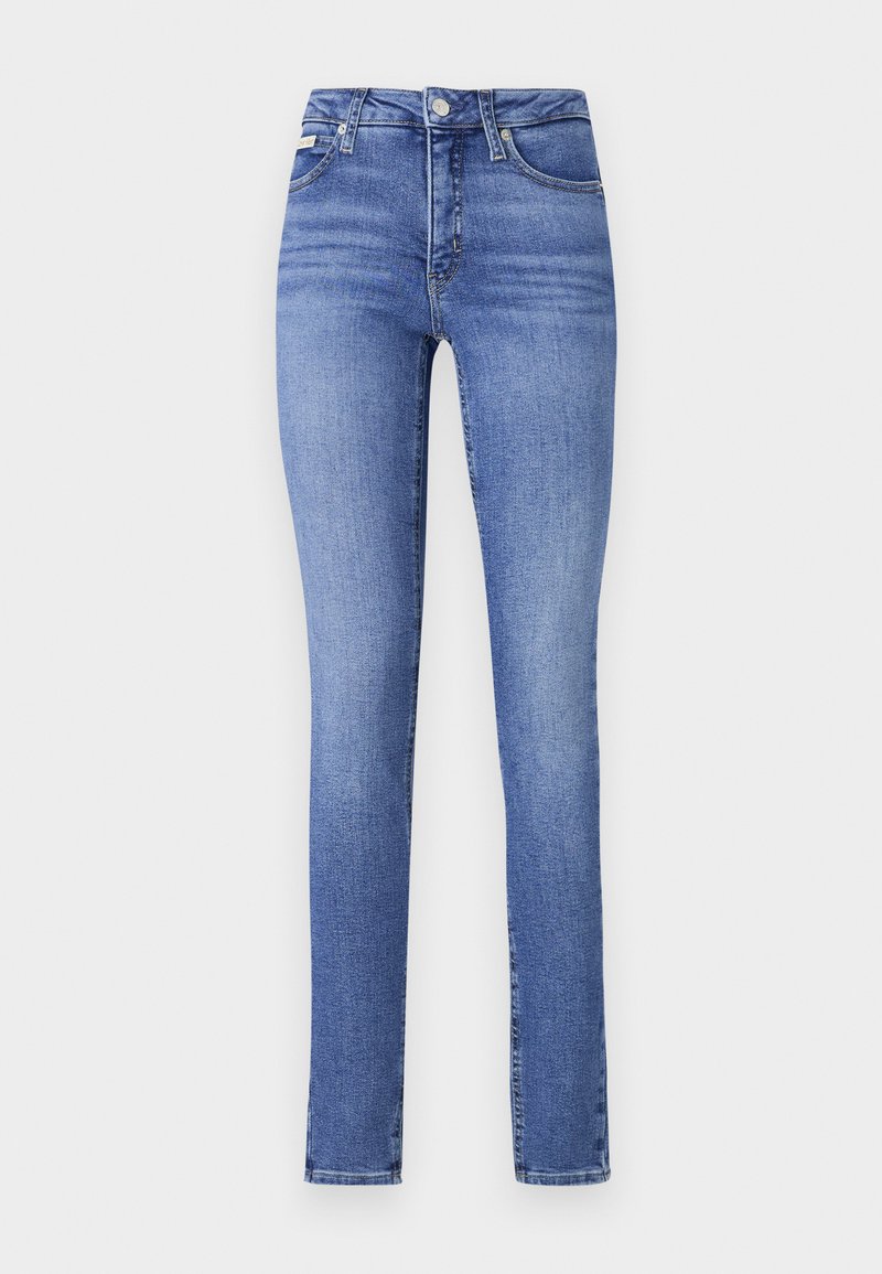 Calvin Klein Jeans MID RISE SKINNY - Jeans Skinny Fit - denim medium ...