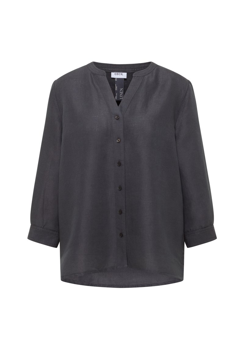 Cecil Blouse - volcanic grey/dark grey - Zalando