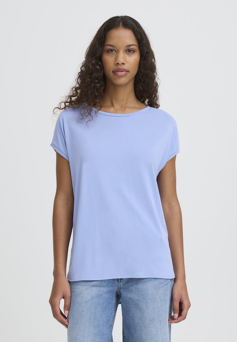 ICHI IHLIKE SS4 - T-shirt basic - bel air blue/celeste - Zalando.it