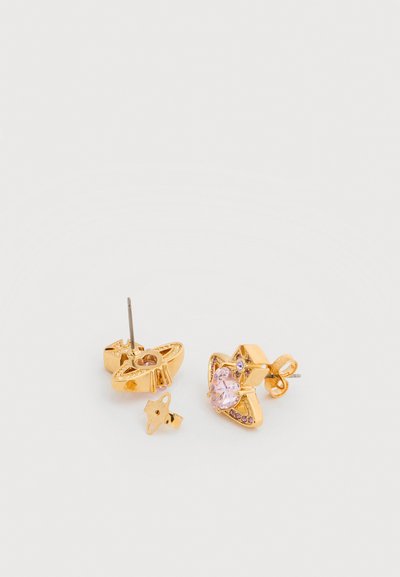 Vivienne Westwood ARIELLA - Øredobber - gold-coloured/light pink/violet ...