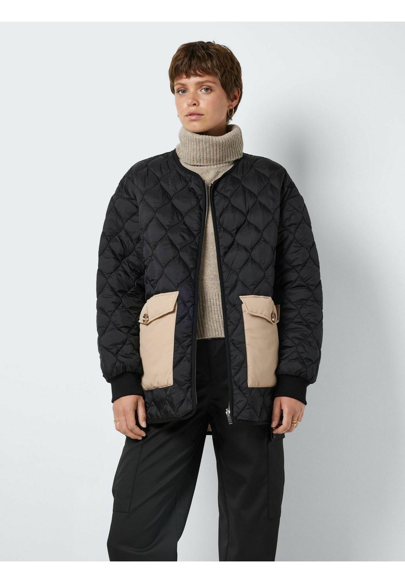 Noisy May WENDBARE STEPP - Wintermantel - black/schwarz - Zalando.de