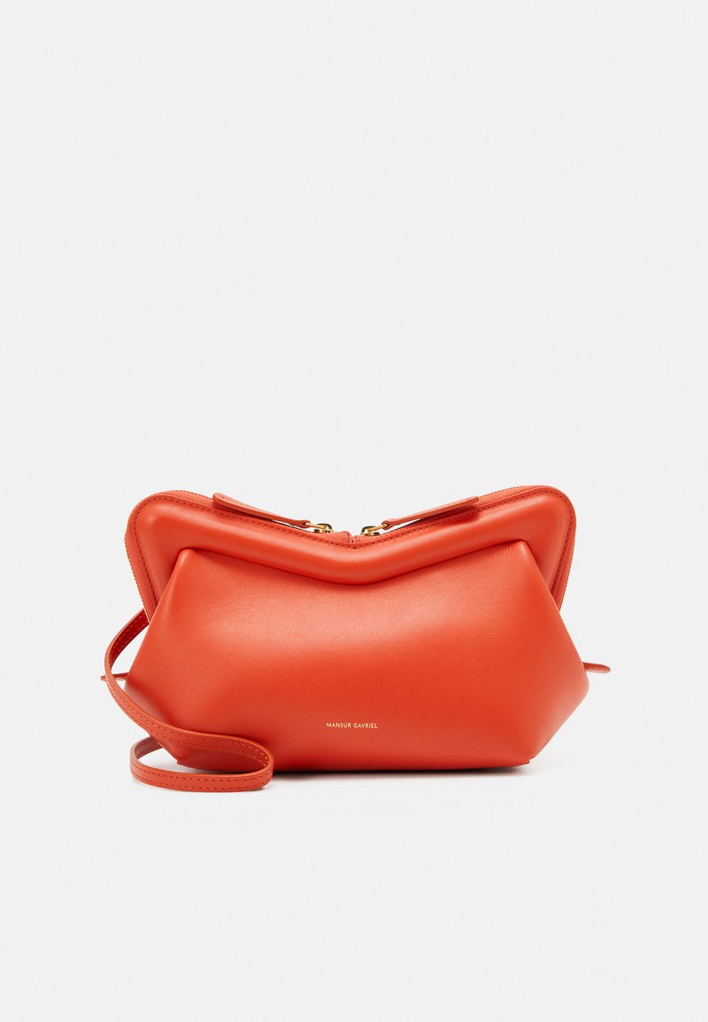 Mansur Gavriel Mini Frame Across Body Bag Papayaorange Zalandoie