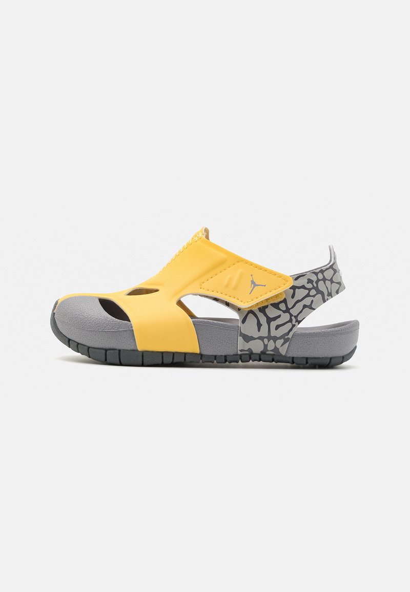 Jordan JORDAN FLARE UNISEX - Badesandaler - topaz gold/cement grey/tech ...