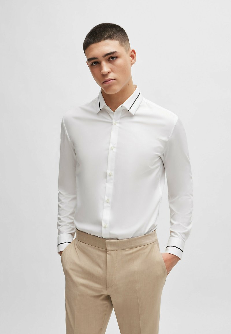 HUGO KENAN - Formal shirt - open white seventynine/off-white - Zalando.ie