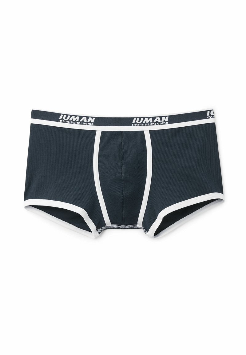 IUMAN Intimissimi Uomo RIBBED - Boxers - blue/bleu - ZALANDO.FR