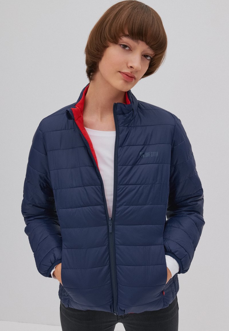 Big Star OBERBEKLEIDUNG MARIBEL - Light jacket - dunkelblau/dark blue ...