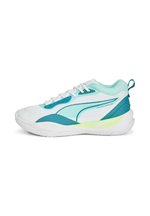 Puma PLAYMAKER PRO - Sneaker low - white electric peppermint/weiß ...