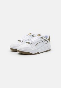 Puma SLIPSTREAM UNISEX - Sneaker low - white/olive/weiß - Zalando.ch