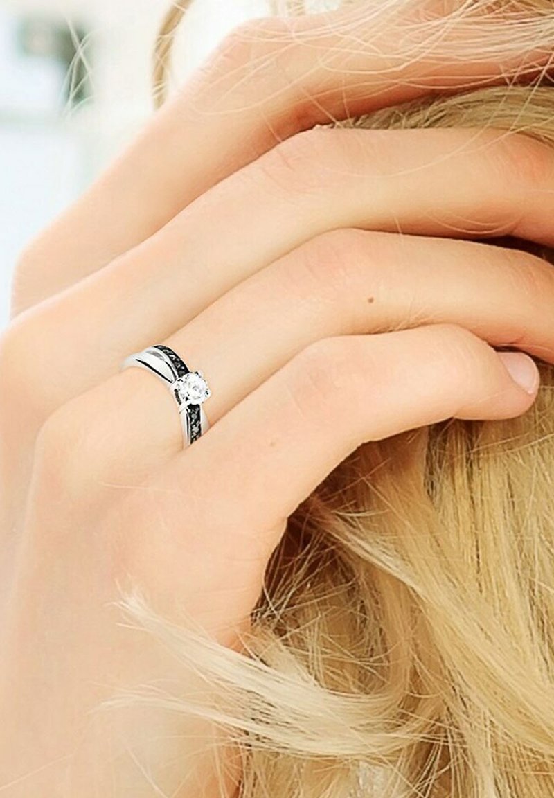 LOVA - LOLA VAN DER KEEN DIVINA - Ring - noir/schwarz - Zalando.de