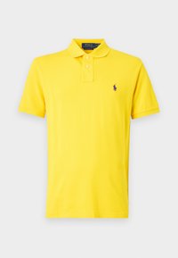 Polo Ralph Lauren THE ICONIC MESH POLO SHIRT - Polo shirt - lemon rind ...