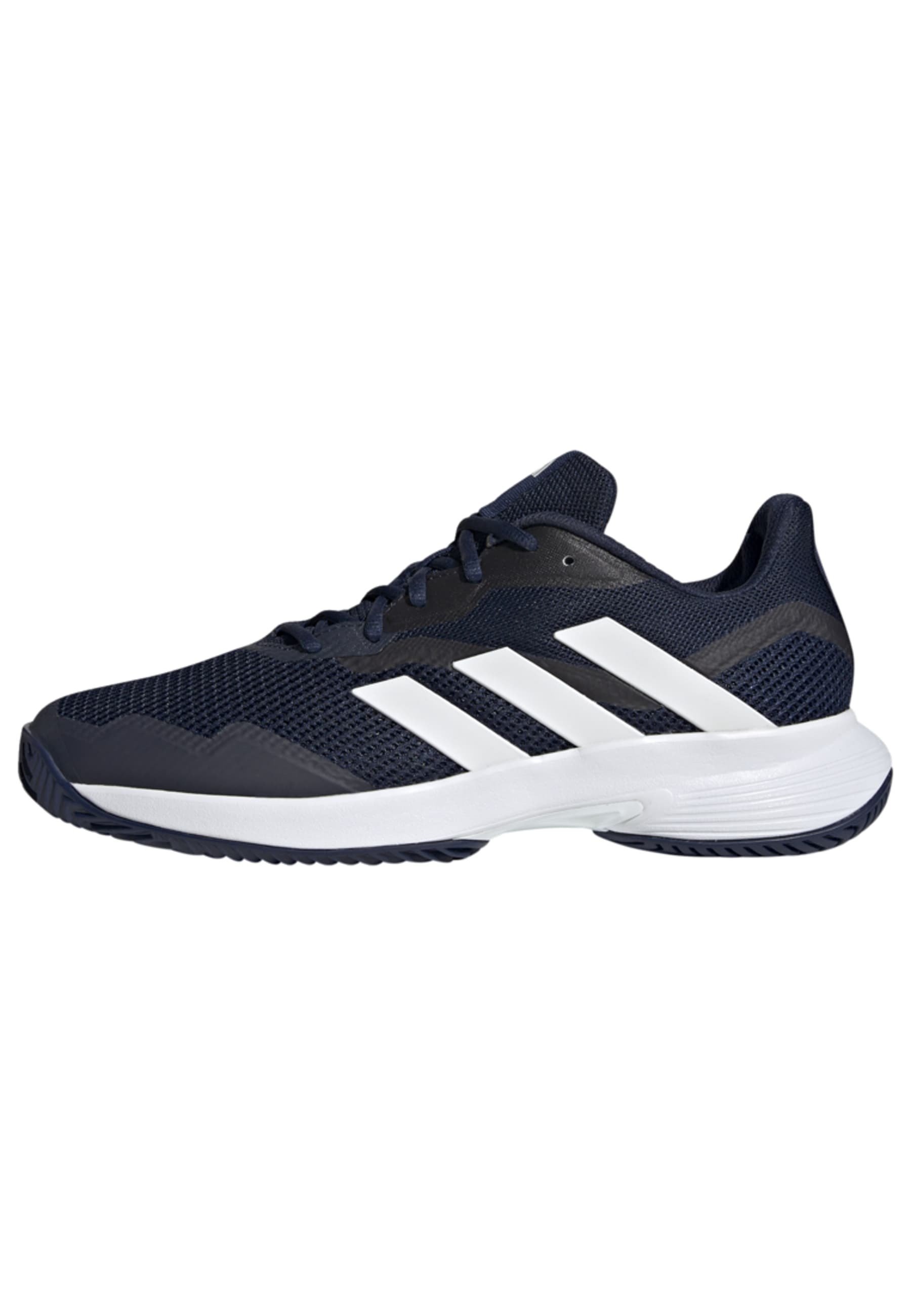 Herren Schwarze Tennis Schuhe Adidas Gw2554 Courtjam, 49% OFF