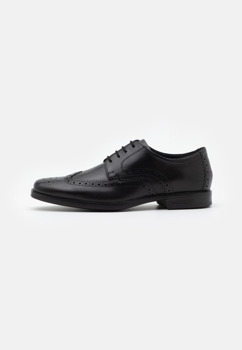 Clarks HOWARD WING - Lace-ups - black - Zalando.co.uk