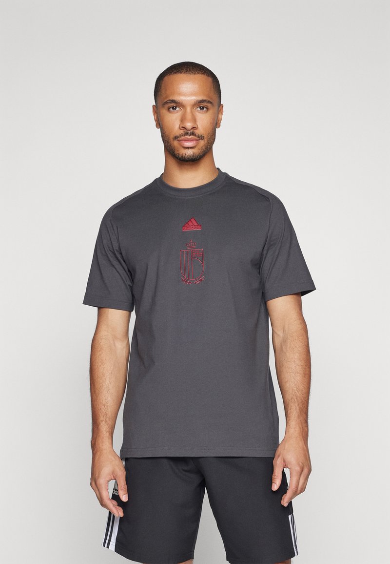 adidas Performance BELGIUM RBFA TRAVEL TEE - Sports T-shirt - utility ...