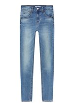 PULL&BEAR PUSH UP - Jeans Skinny Fit - blue denim/bluedenim - Zalando.dk