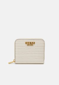 Guess LAUREL SMALL ZIP AROUND - Wallet - stone - Zalando