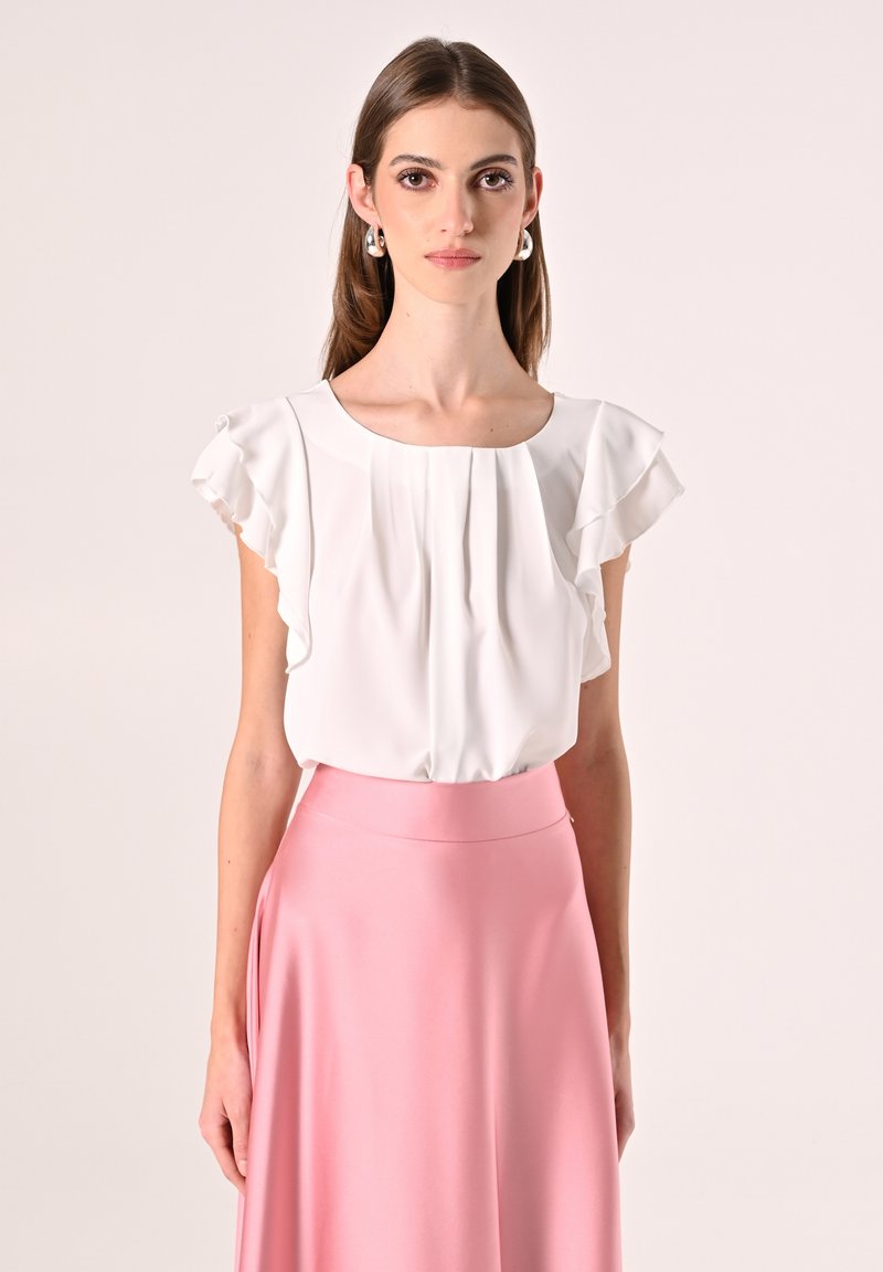 Rinascimento Bluse - weiss/weiß - Zalando