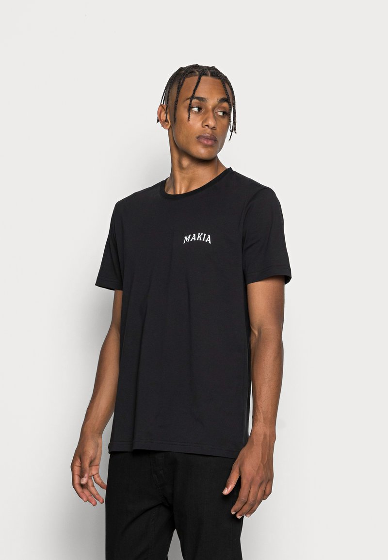Makia KRAKEN - Print T-shirt - black - Zalando.de