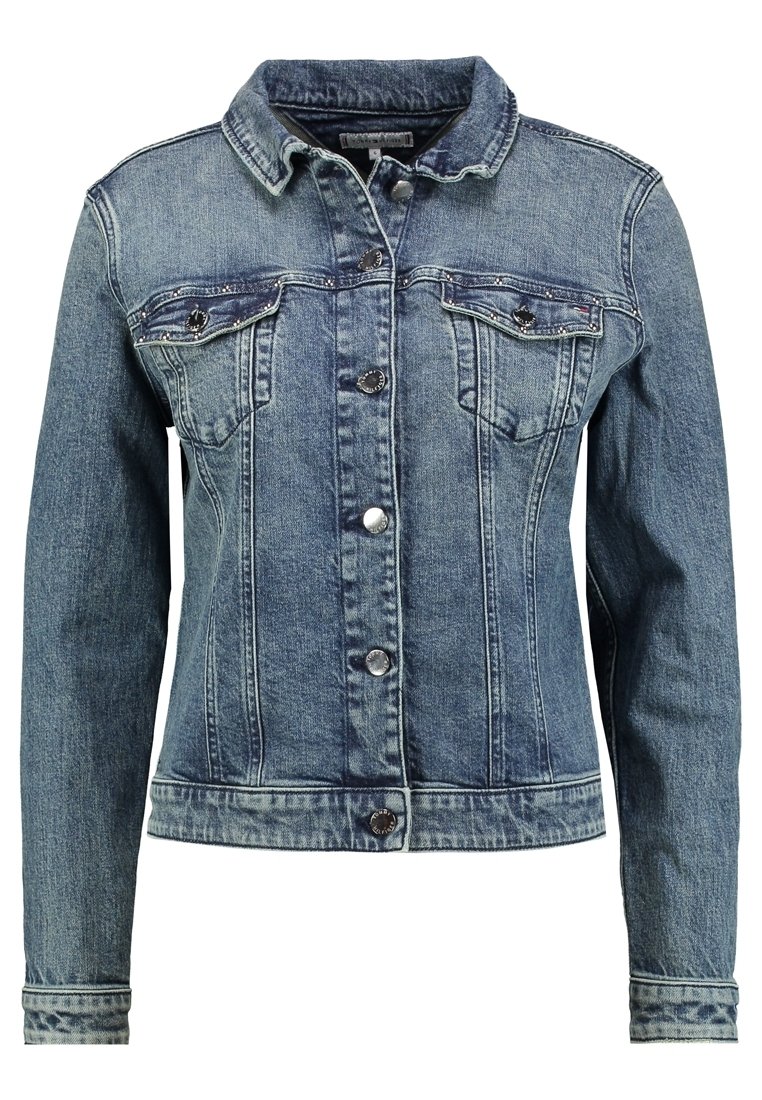 Tommy Hilfiger Denim jacket blue denim Pre owned Zalando